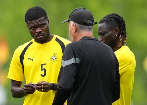England Players Expected to Shake Hands with Thomas Partey - Latest ...